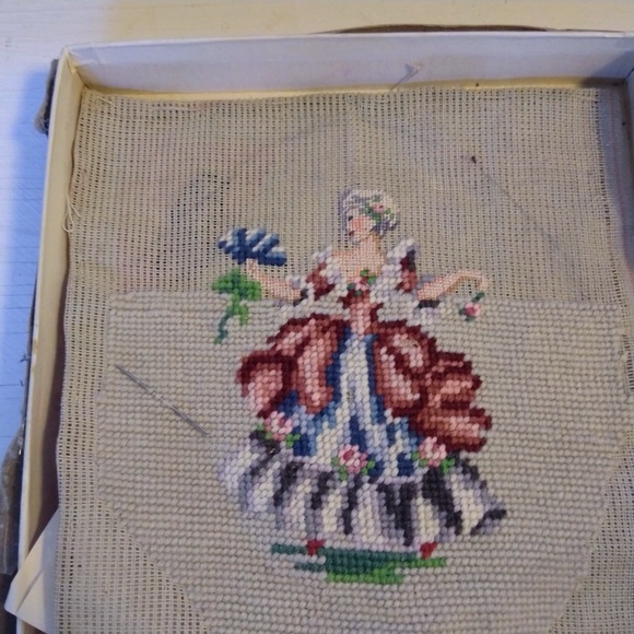 Vintage | Accents | Vintage Bucilla Embroidery Kit Lady And Gent | Poshmark